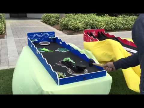 Leaping Lizards Carnival Game - YouTube