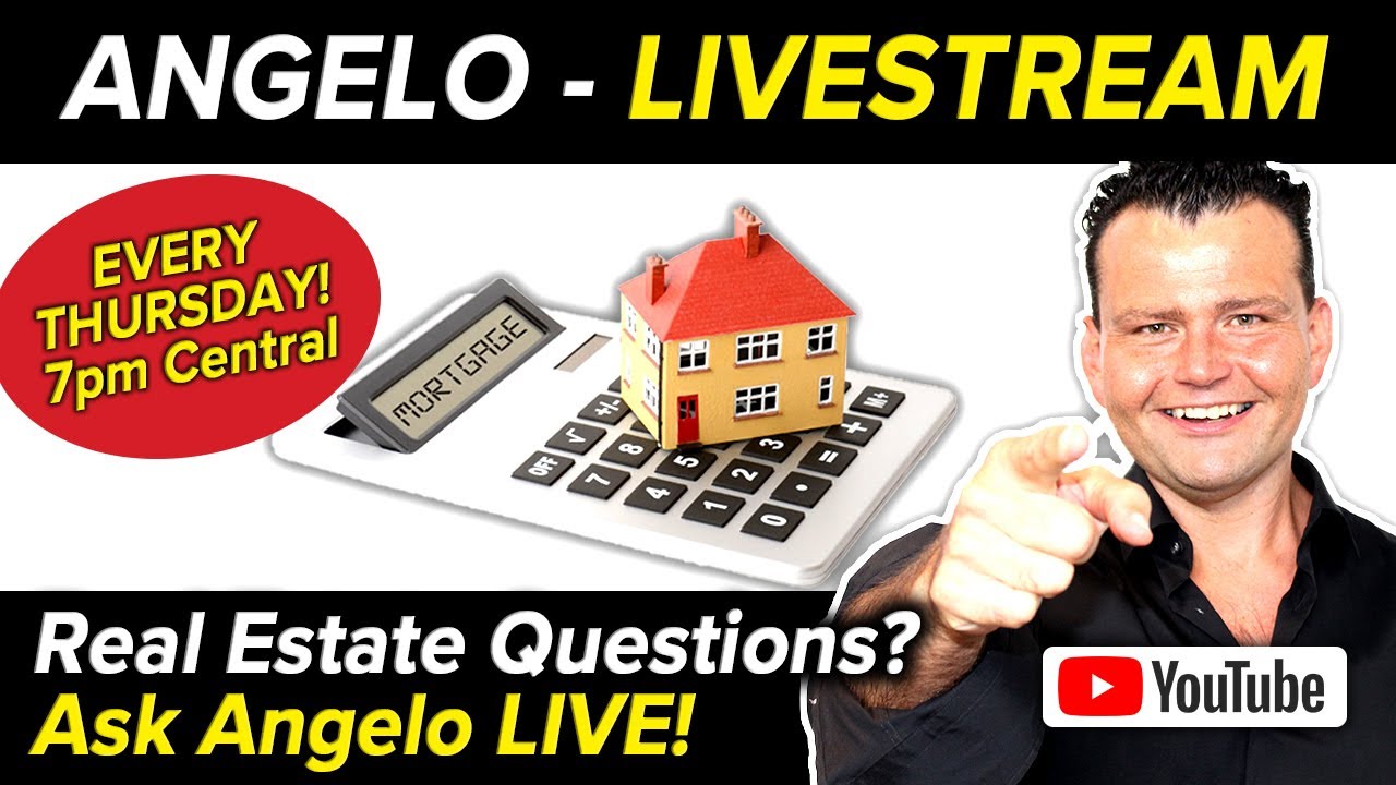 Talk with Angelo Livestream this Thursday 7pm Central - Tune in ...