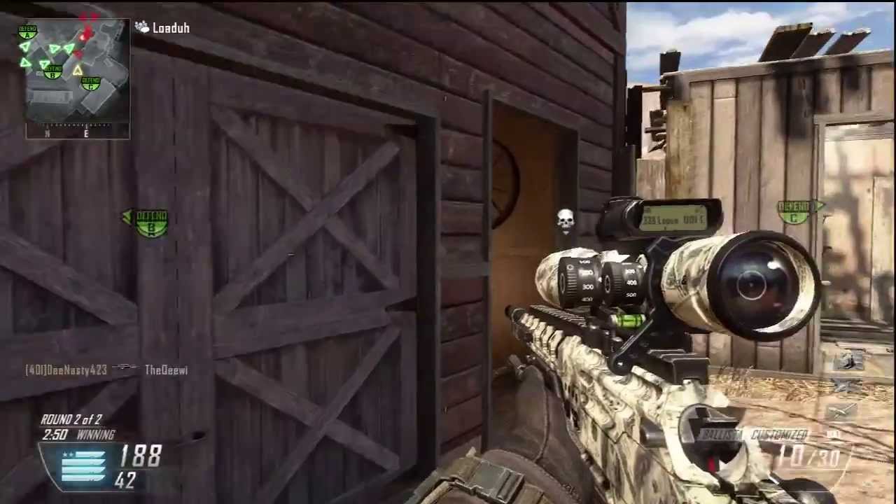 Black ops 2 Uprising Studio Insane 5man killcam (Must Watch) - YouTube