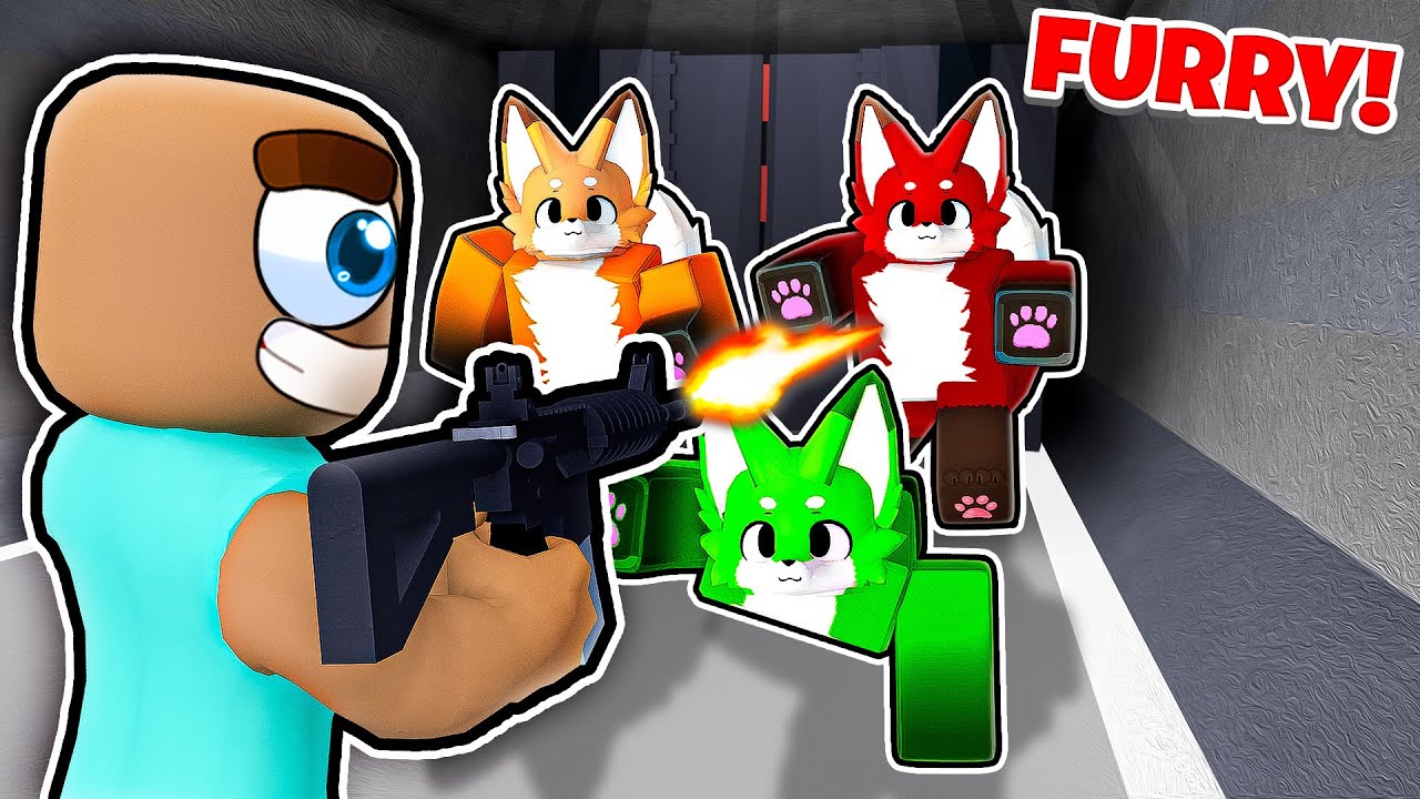 Roblox survive the furry apocalypse... - YouTube
