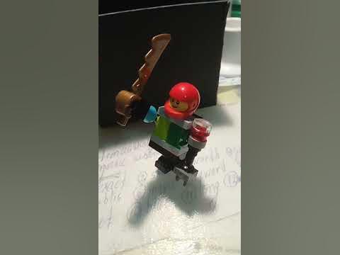 Лего человечек-киборг - YouTube