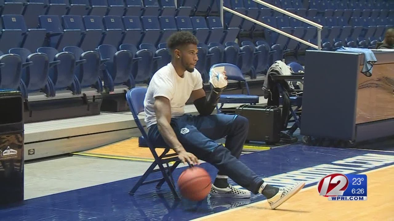 URI Guard E.C. Matthews set to return to action Saturday for Rams - YouTube