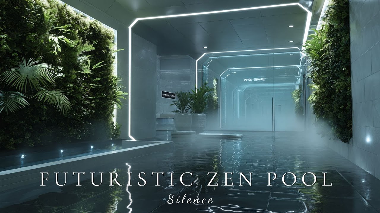 Futuristic Zen Pool – 2H Ambient Water Sounds for Sleep, Study & Inner ...