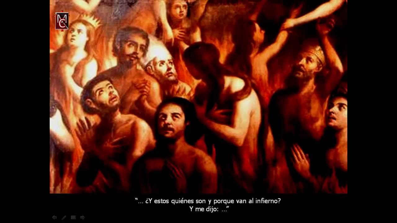EL INFIERNO REAL (7 DE 8) VISTO POR OLIVA CON JESUS - Padre CARLOS ...