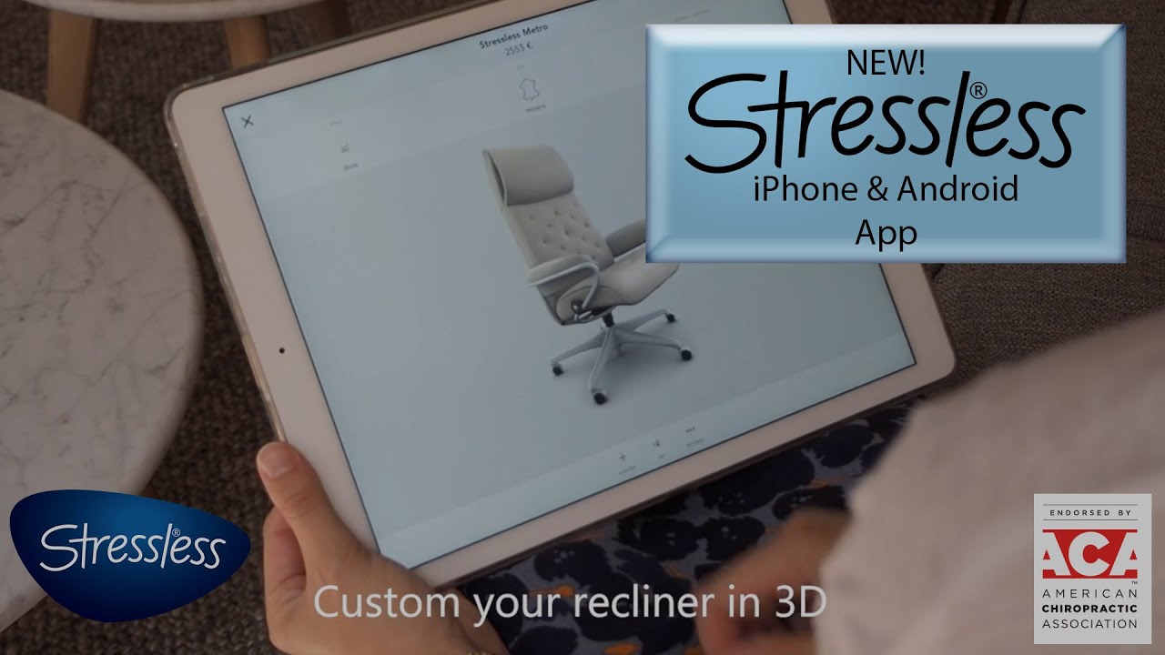 Stressless @home App - Buy Stressless From Home With Confidence - YouTube