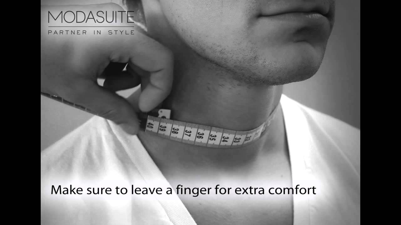 Measure Neck Size - YouTube