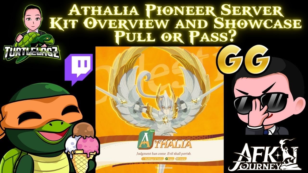 Athalia - Kit Overview and Showcase [AFK Journey Pioneer Server] - YouTube