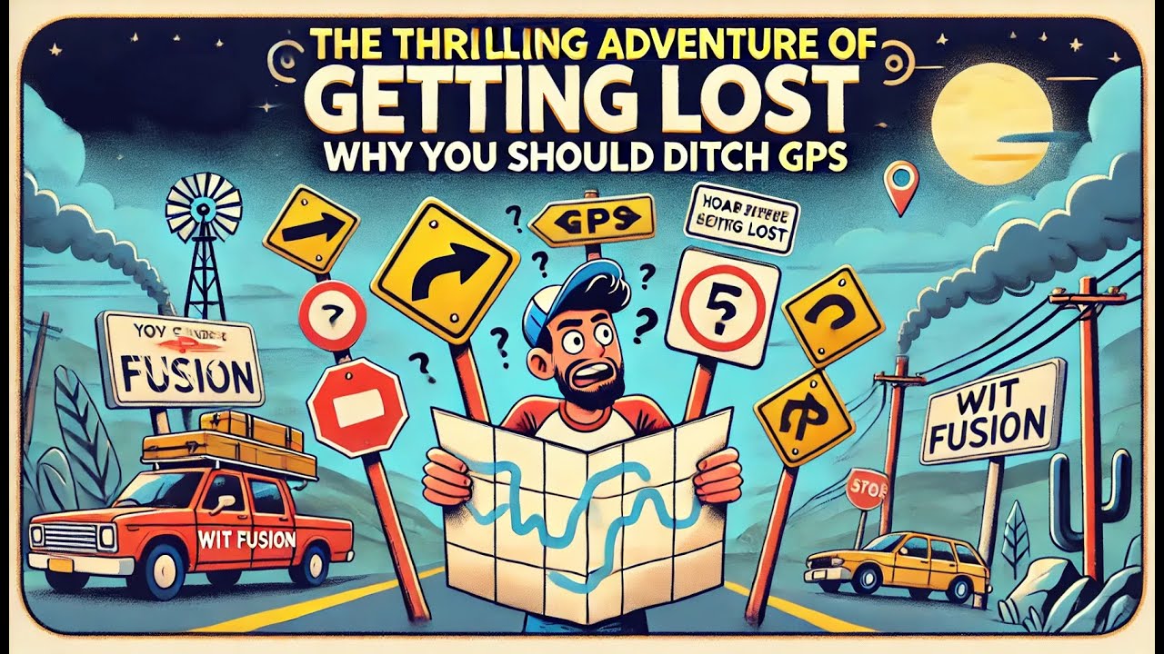 The Thrilling Adventure of Getting Lost: Why You Should Ditch GPS - YouTube