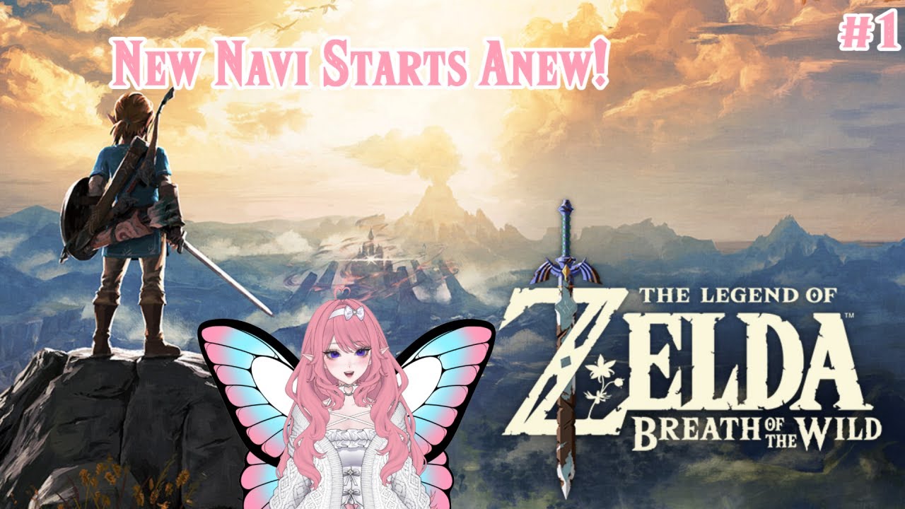 The next New Navi series begins! New Navi plays Breath of the Wild ...