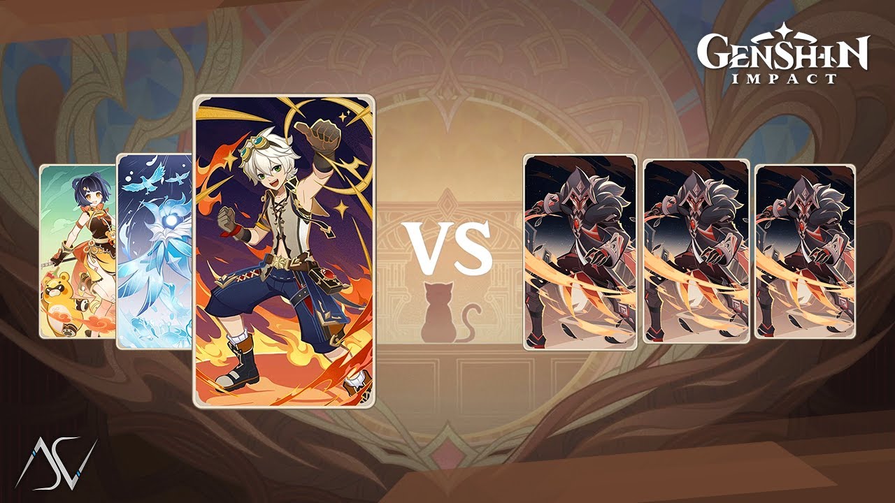 Bennett Summoner & Vaporize Deck Vs Fatui Pyro Agent (Serious Showdown ...