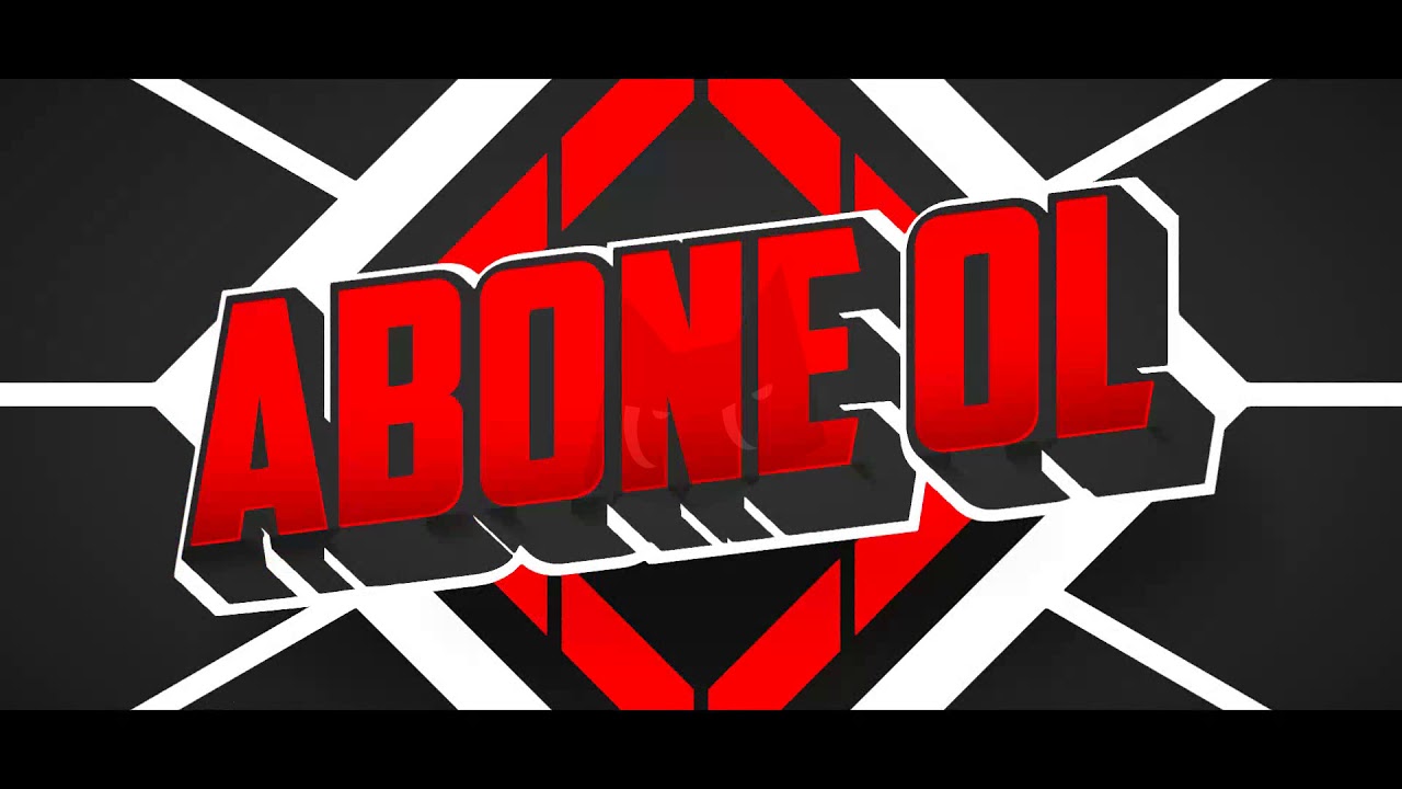 ABONE OL YAZILI İNTRO (YENİ) - YouTube