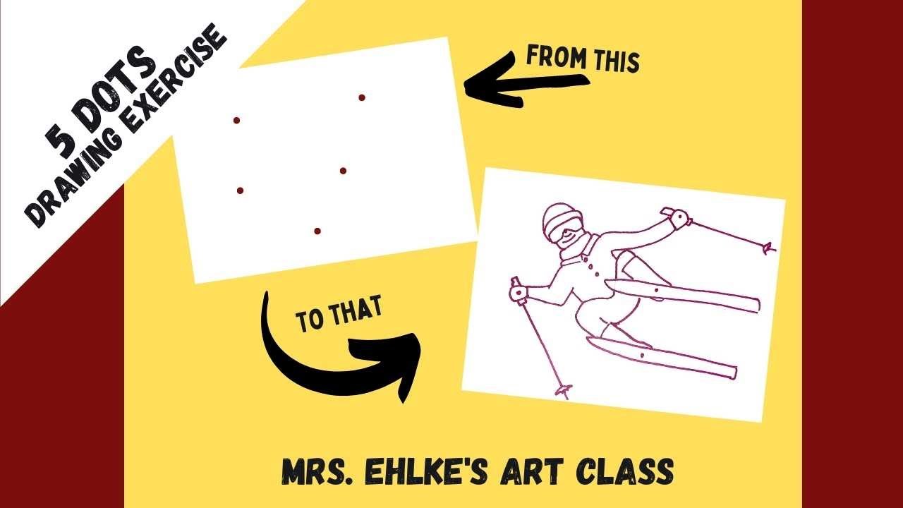 5 Dot DRAWING Exercise - YouTube
