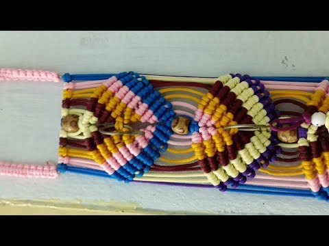 Unique Macrame Key Holder Step by Step clear Tutorial - YouTube