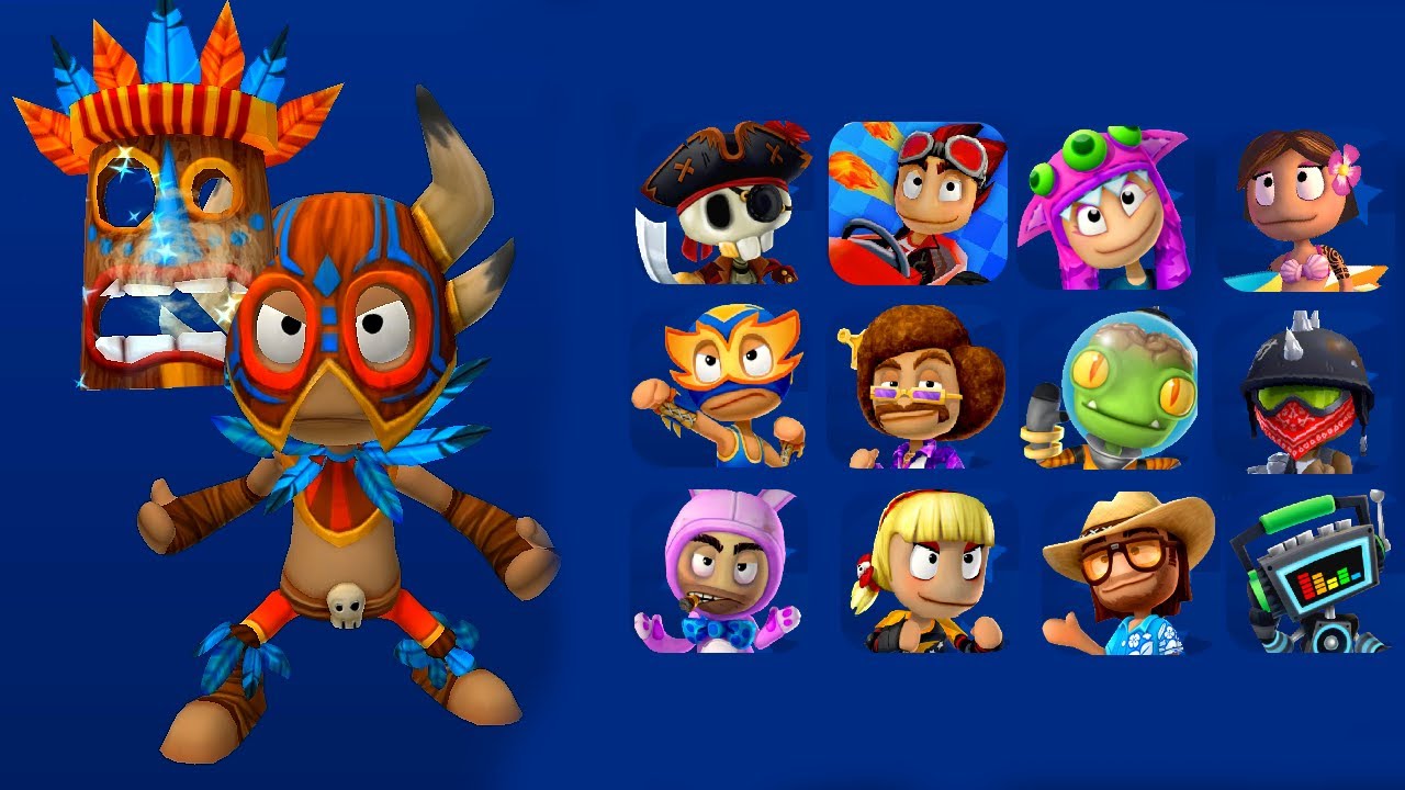 Oog-oog Ride Bull Dog Car Vs All Drivers | Beach Buggy Racing 2 #20 ...