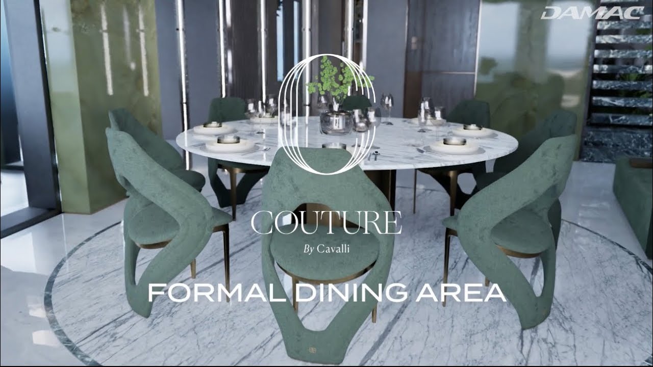 Couture by Cavalli - Formal Dinning Area - YouTube