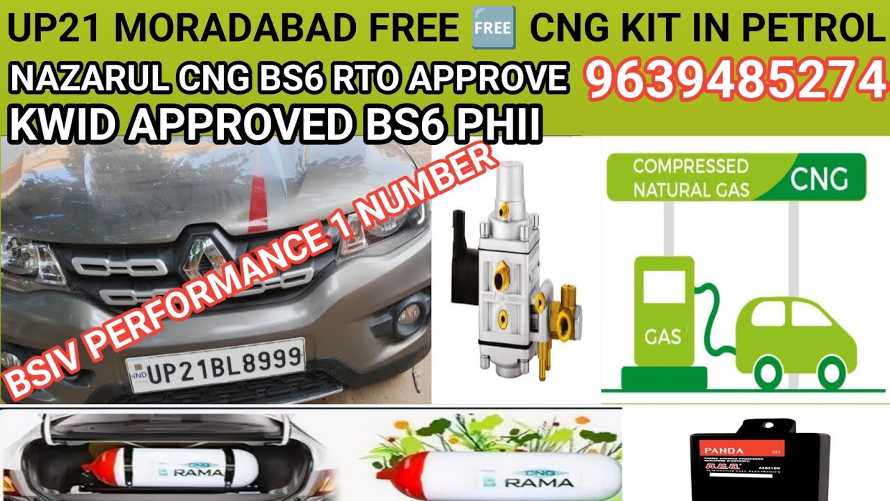 Best CNG cars and installation bs6 in petrol car CNG kit for petrol car ...