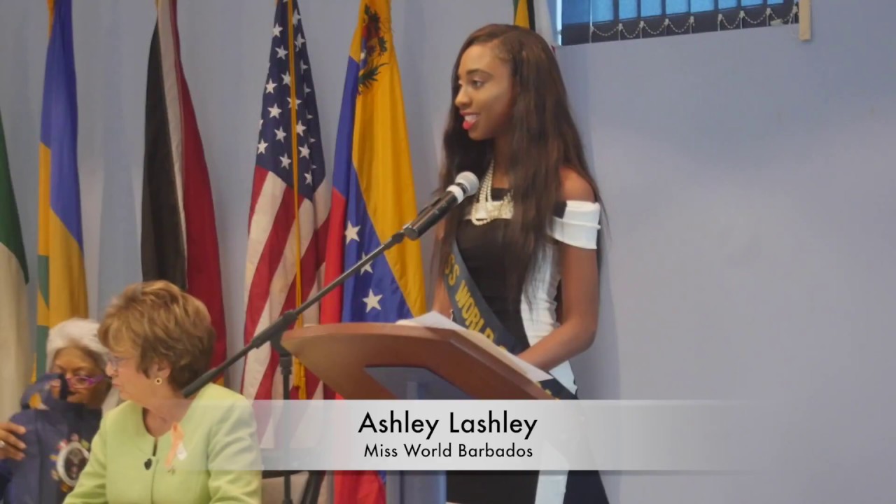 Ashley Lashley Miss World - Barbados 2018 - YouTube