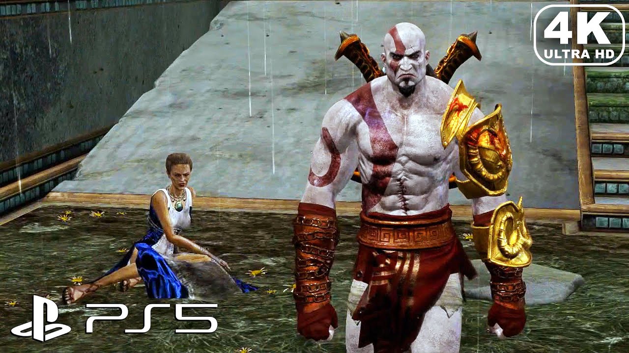 Hera Insults Pandora So Kratos Decides To Kill Her God Of War 3 Remastered 4k Ultra Hd Ps5