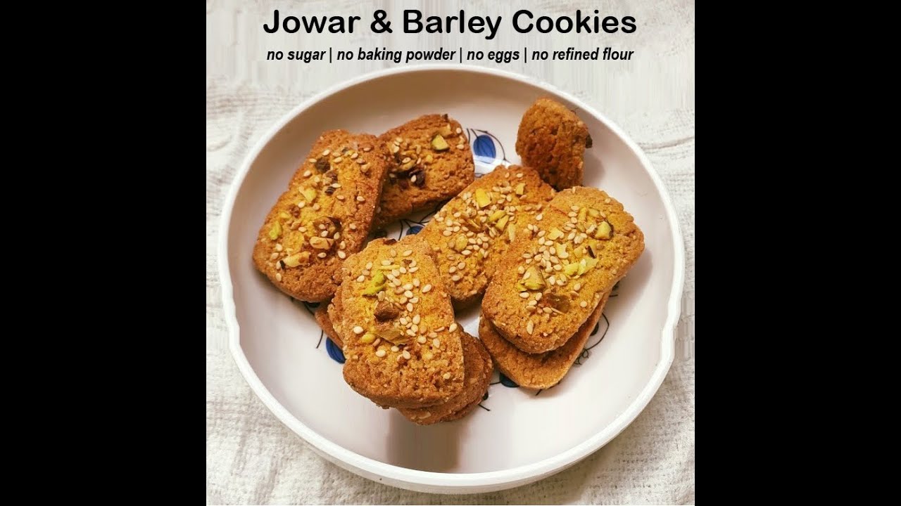 Jowar Biscuits Recipe in AIR FRYER| Eggless Jowar Cookies Without ...