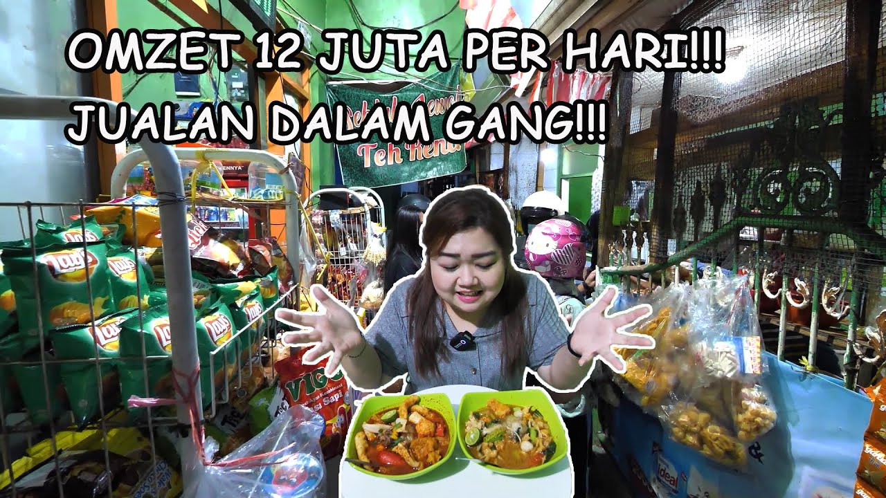 SEBLAK VIRAL DI GARUT!!! SEBLAK JEWOL TEH RENA!!! KULINER WAJIB COBA ...