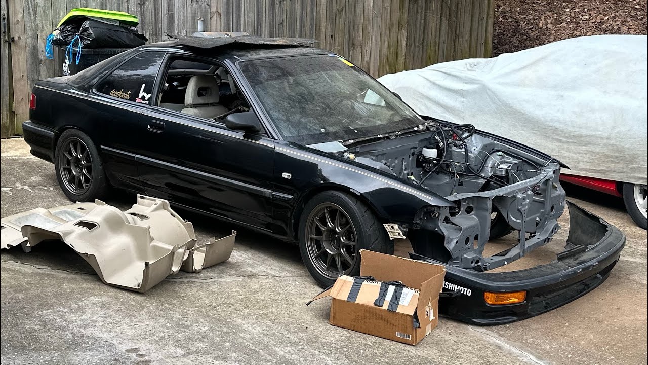 Da Integra K Swap | Wire Tuck - YouTube