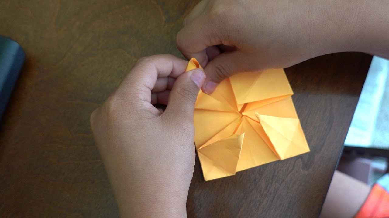 Clapping star easy origami! - YouTube
