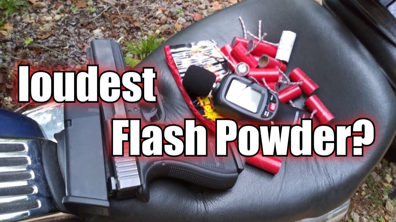 Flash Powder (salute) Comparison Pt.2 - YouTube
