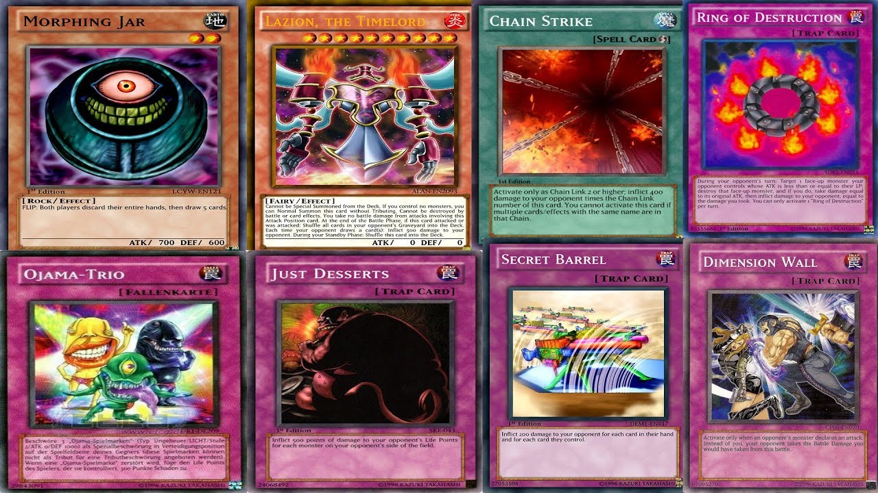 YGOPRO Links-Deck Chain burn trap card Morphing Jar OTK - YouTube