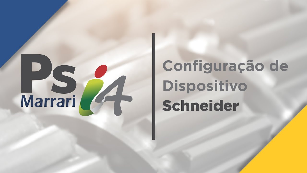Configuração de Dispositivo Schneider - PSi4 SCADA - Marrari - YouTube