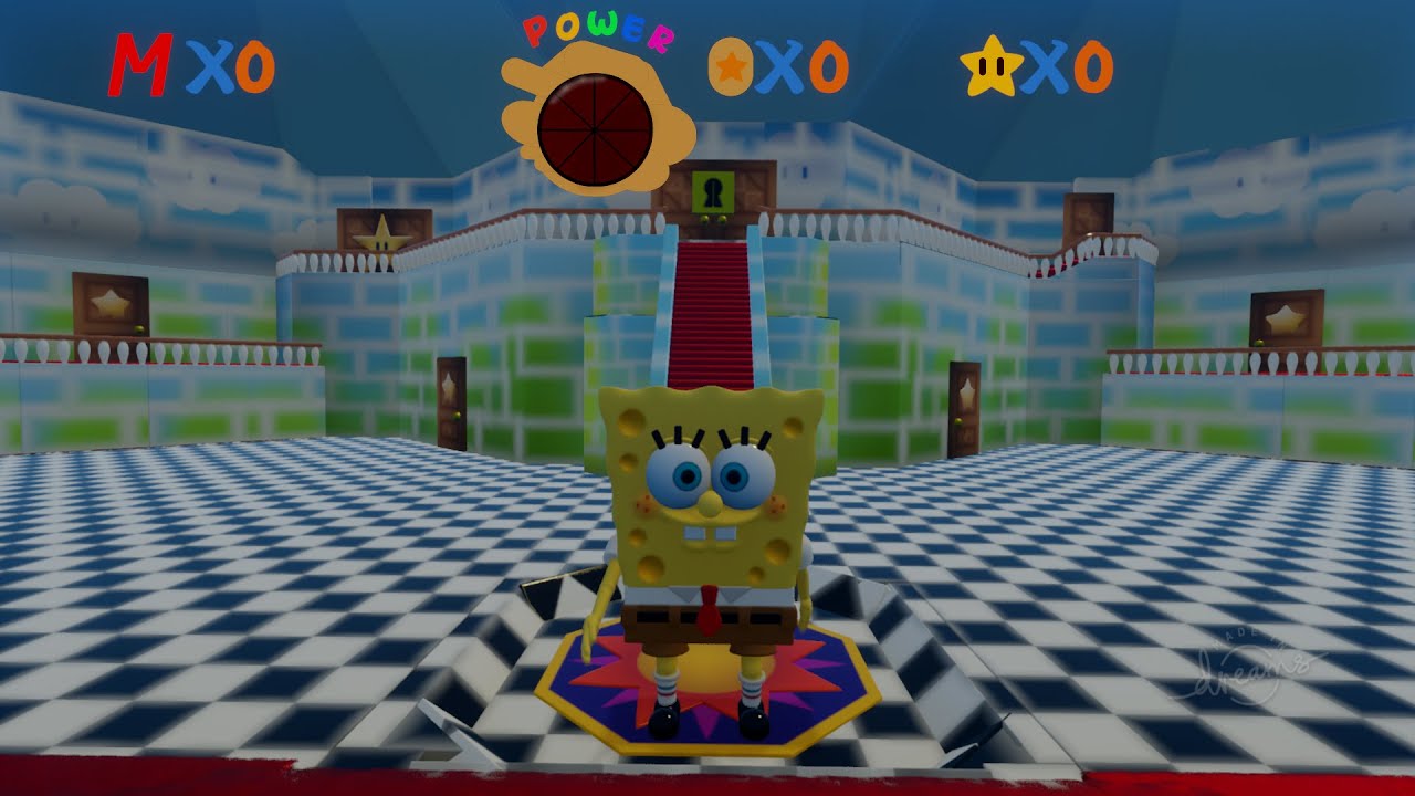 DREAMS PS4/PS5 - SPONGEBOB IN SUPER MARIO 64!! - YouTube