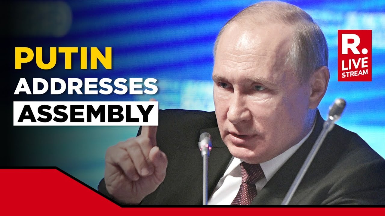 Putin Addresses Assembely LIVE: After Biden's Kyiv Visit Putin's ...
