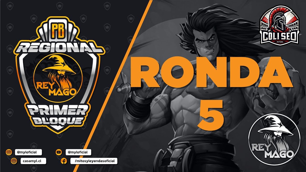 TORNEO REGIONAL PRIMER BLOQUE - RONDA 5 - MITOS Y LEYENDAS 🐲 - YouTube