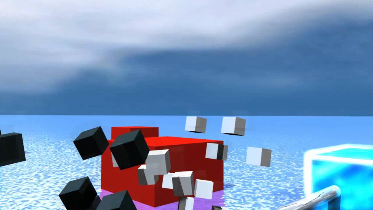 Cinema 4D Water Test - YouTube