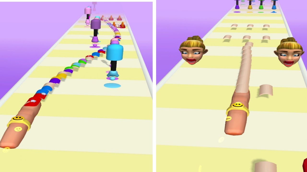 Nail Stack! Game New Max Level Gameplay (Android Game) - YouTube