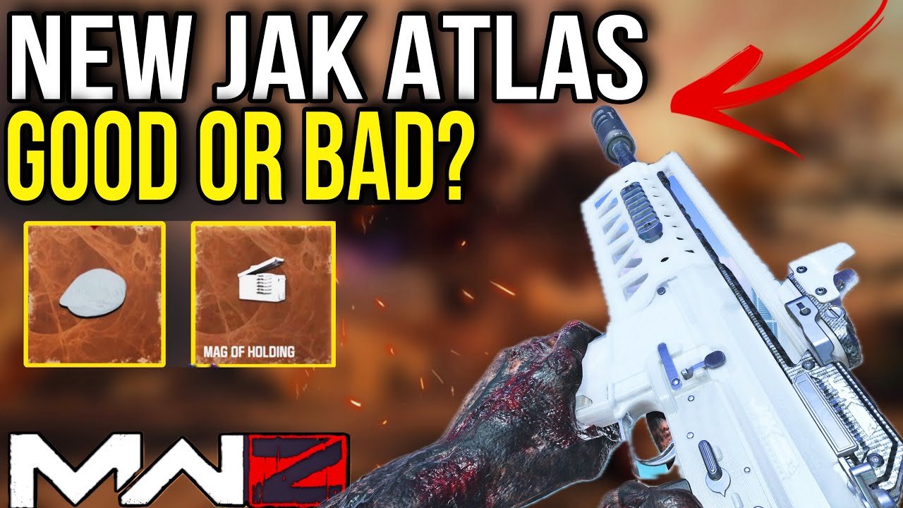 MW3 Zombies - Using the New Jak Atlas Kit with Mag of Holding - YouTube