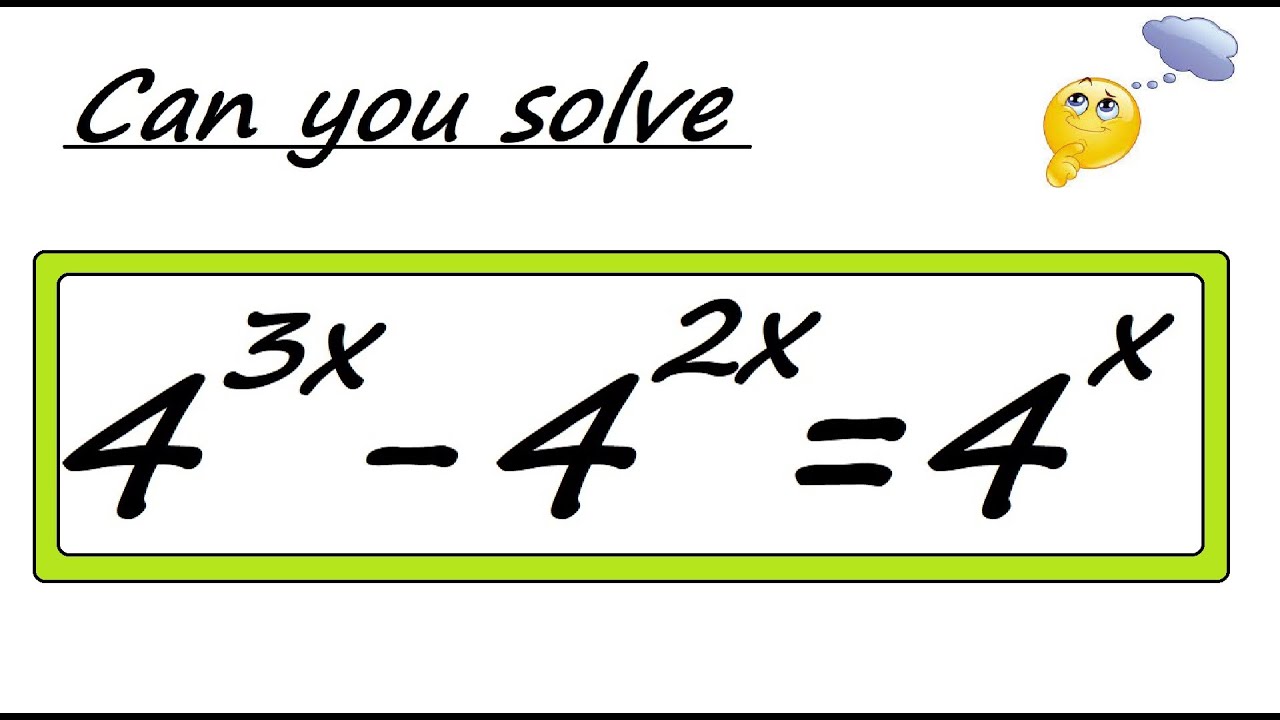 Easy Math Equation You Should Be Able To Solve This 4 3x 4 2x 4 x Easy Math Equation You Should Be Able To Solve This 4 3x 4 2x 4 x