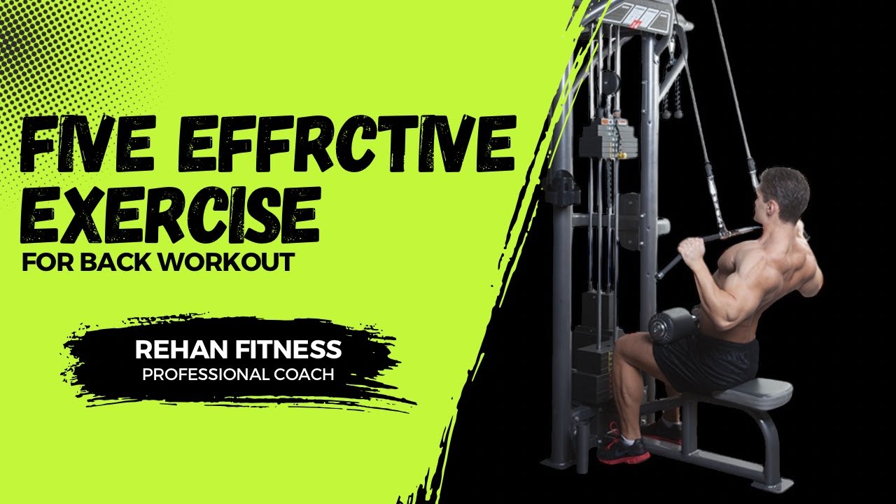 Five effective exercises ||five best exercise for back ||back exercises ...
