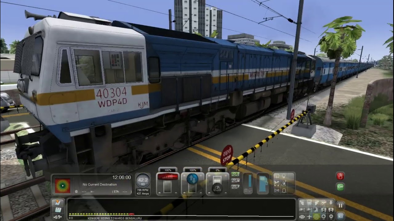 Train Simulator 2018 Route (SWR) Starting From Kengeri to Ganabharathi ...