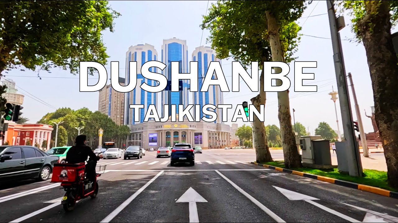 Dushanbe, Tajikistan - Driving Tour 4K - YouTube