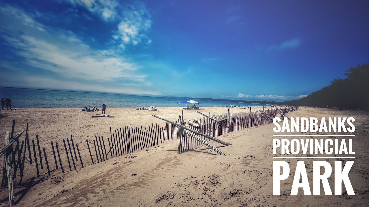 Sandbanks Provincial Park l Beautiful White Sand Beach in Ontario # ...