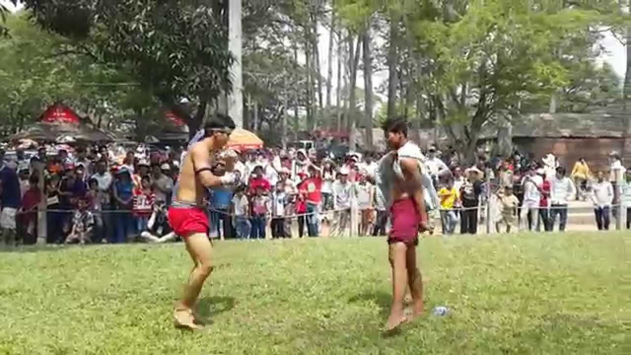 Angkor Sangkran 2014, Funny Bokator Street Fighting by Bokator Khmer ...
