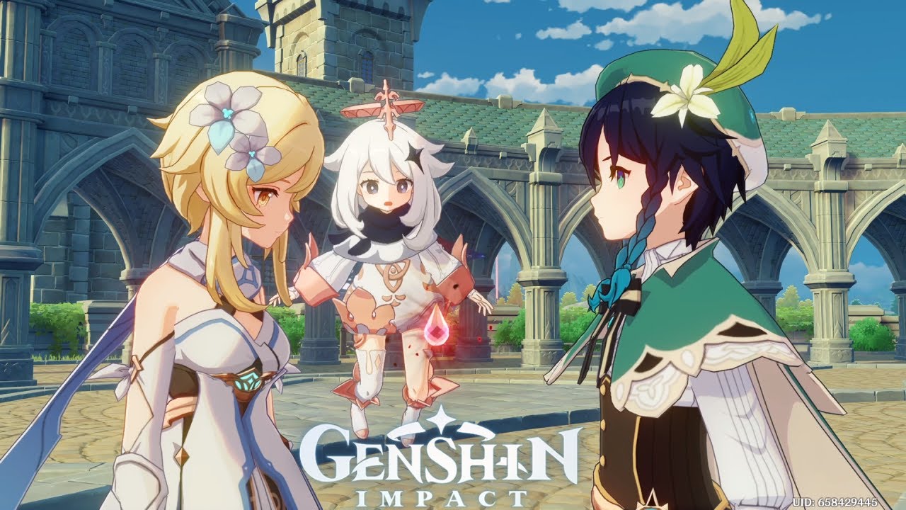 Venti Wants Us to Steal The Holy Lyre: Genshin Impact - YouTube