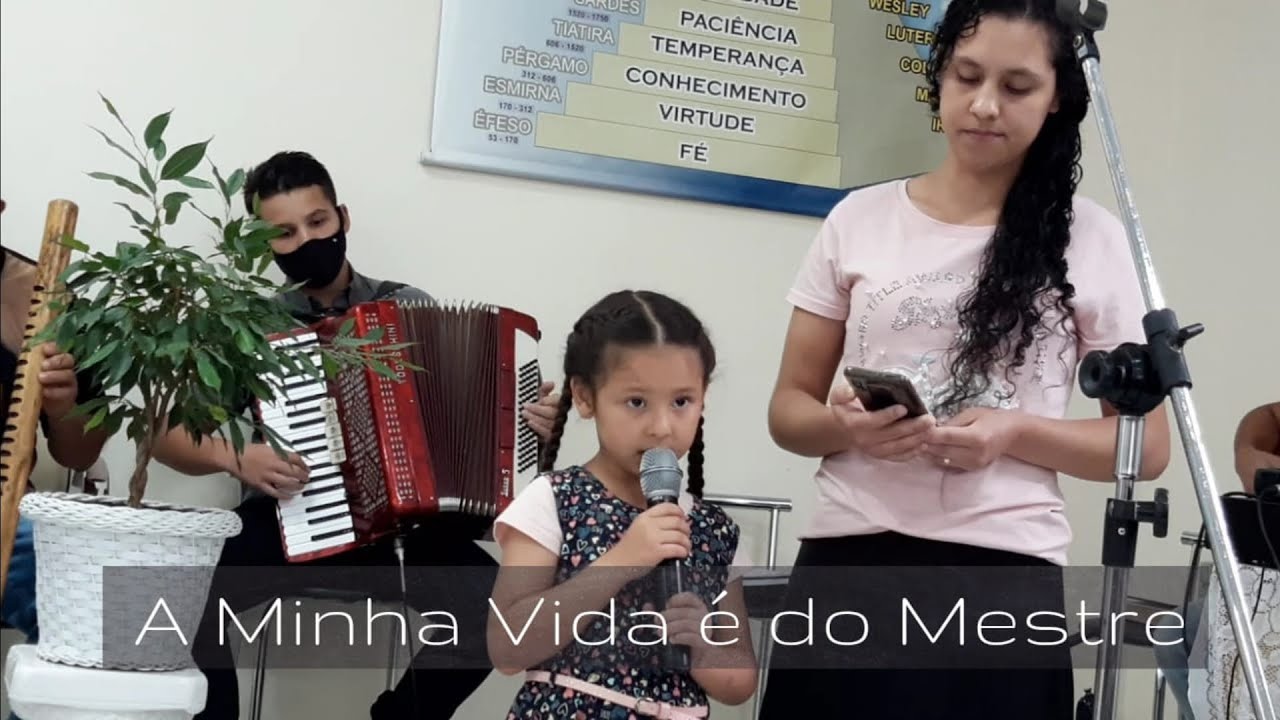 Hino - A Minha Vida é Do Mestre (Emanuelle) - YouTube