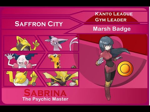 Saffron City Leader GYM Sabrina EP 47 Part 1 - YouTube