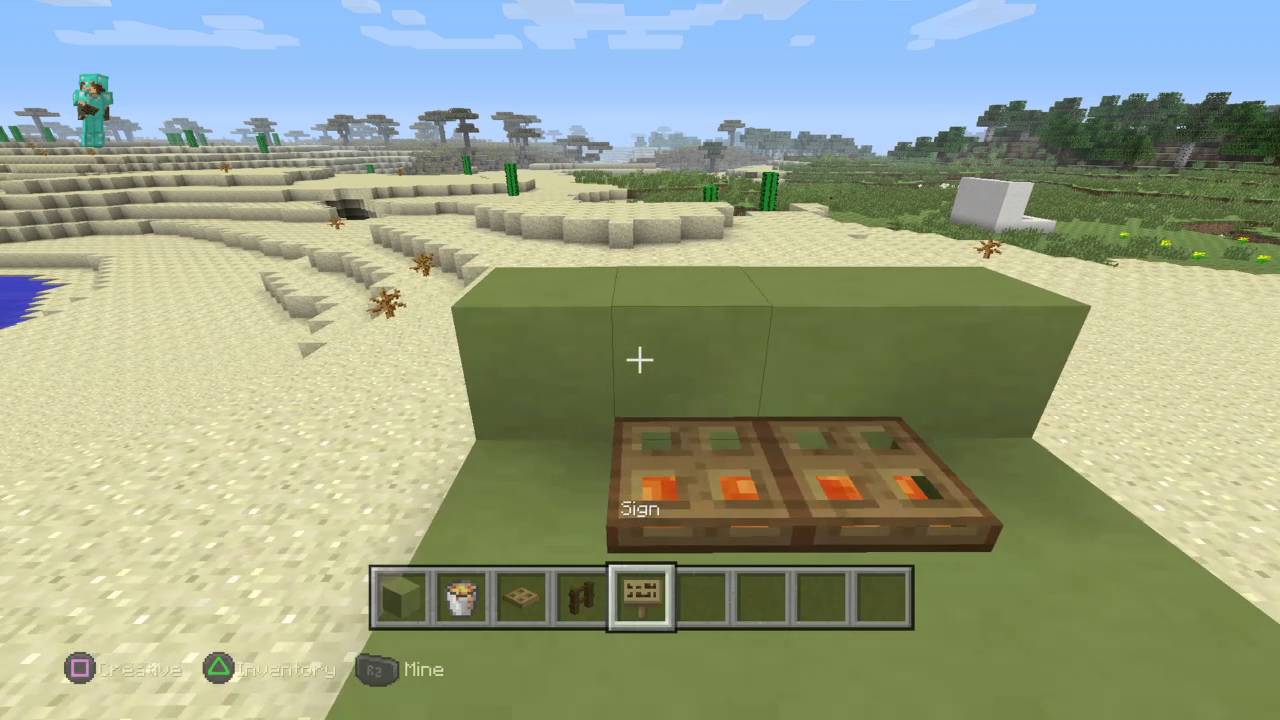 How to make a working dumpster minecraft ps4 edition - YouTube