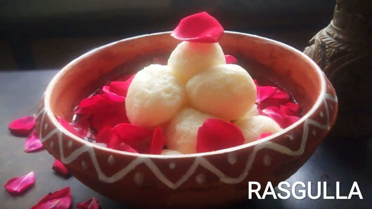 Rasgulla With An Essence Of Rose || Festive Season Special - YouTube
