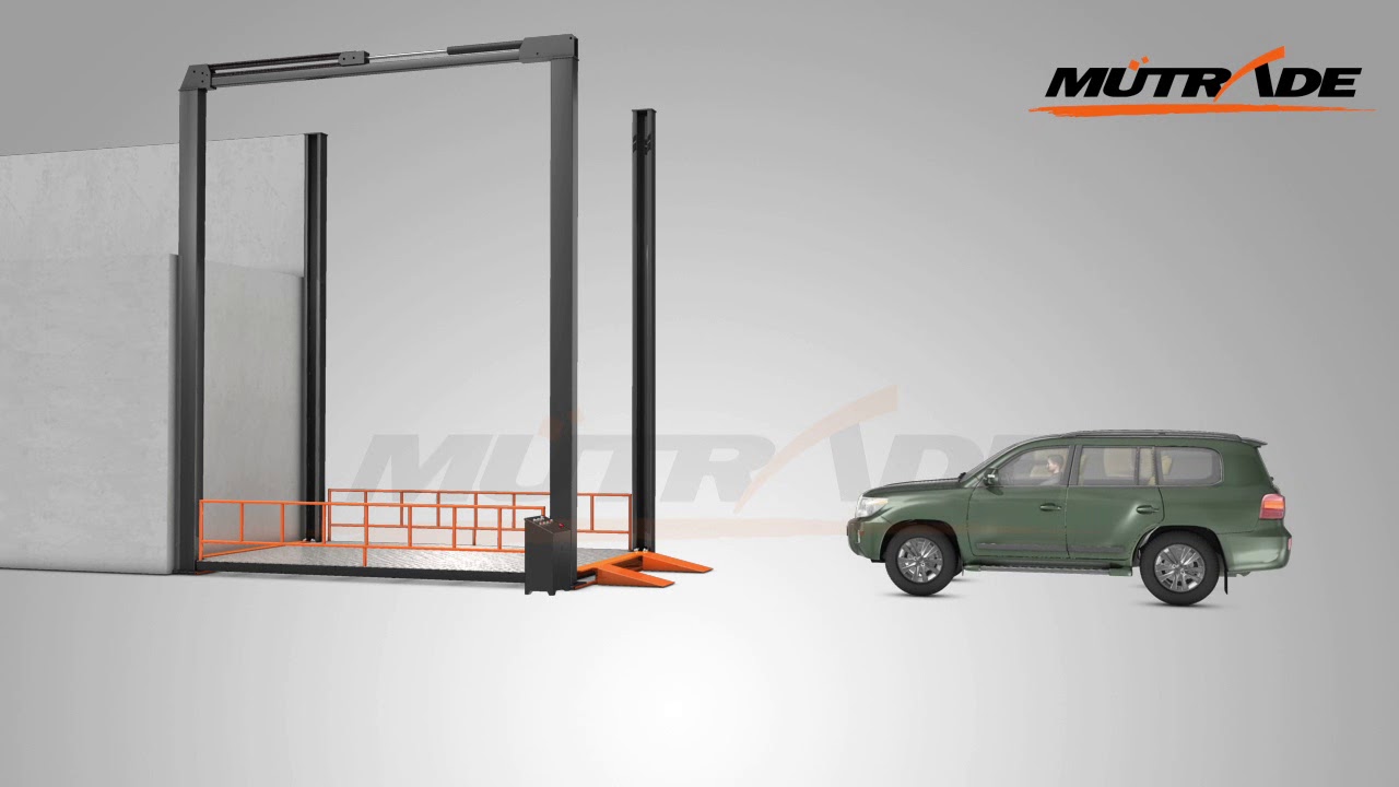 FP-VRC Mutrade car elevator - YouTube