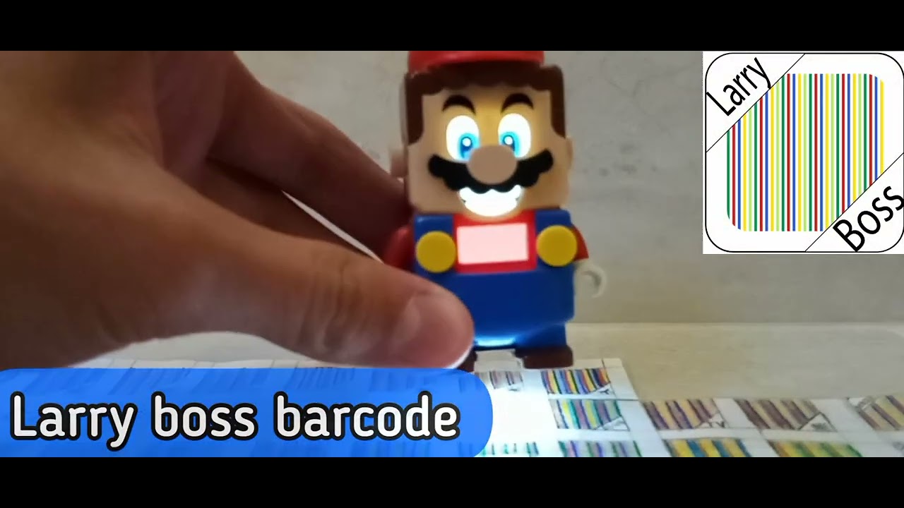 Lego Super Mario! Larry boss barcode draw version check in my catalog ...