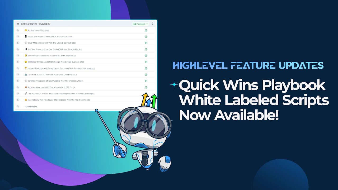 Quick Wins Playbook White Labeled Scripts Now Available! - YouTube