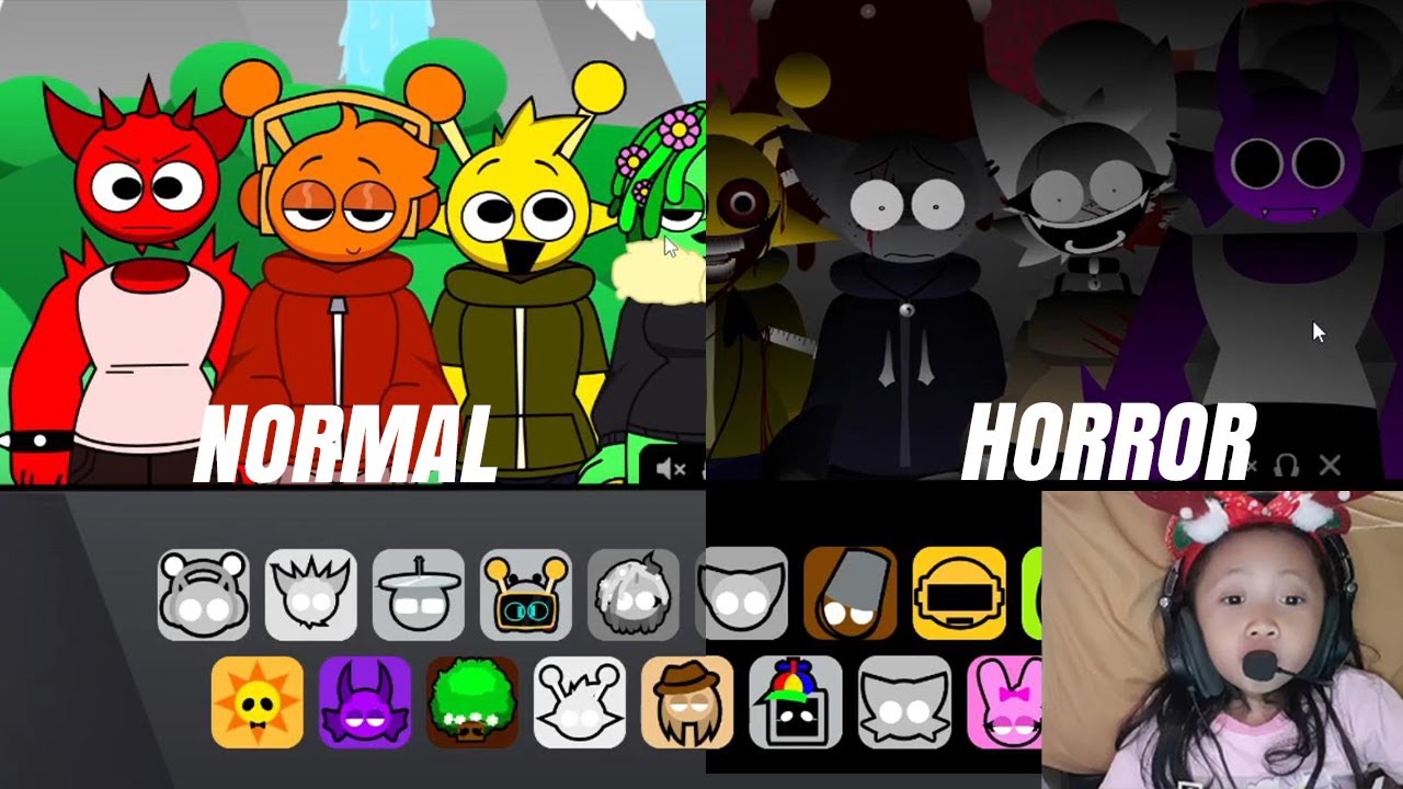 Sprunki Retake New Human | Normal And Horror Version (NEW MOD) - YouTube